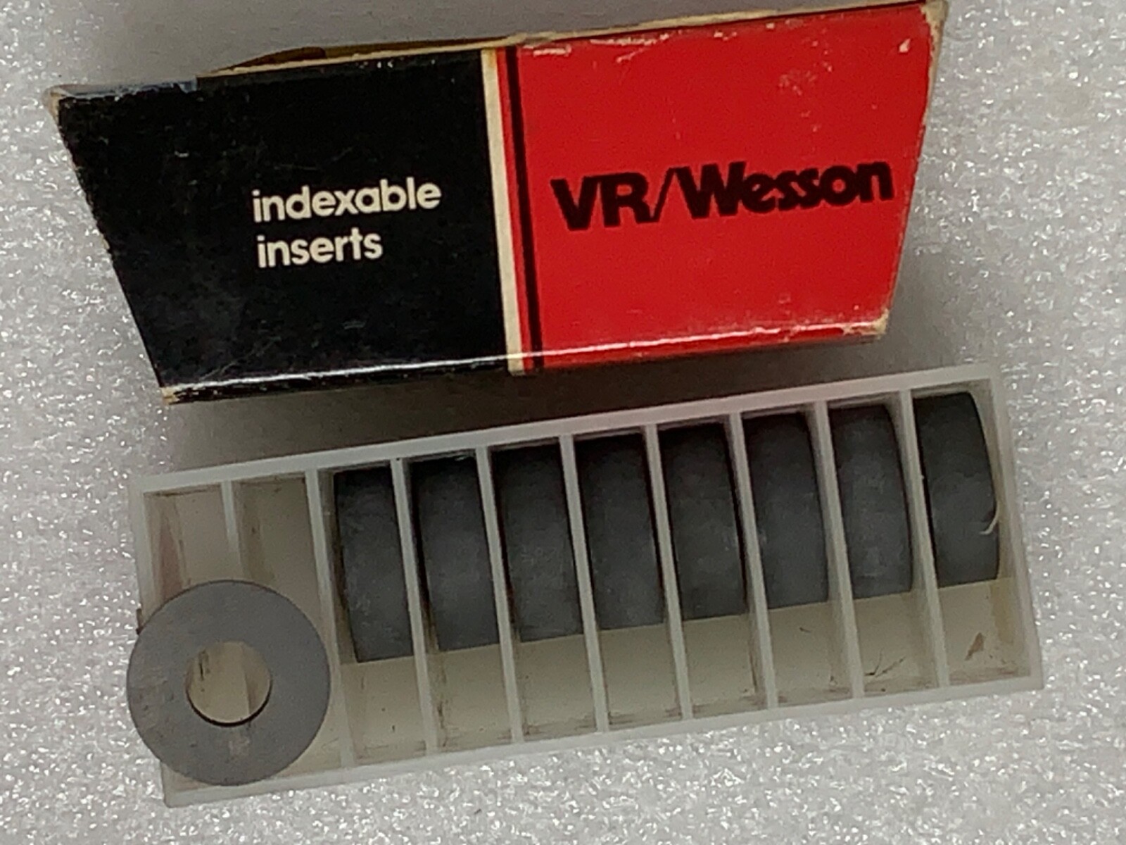 9 NEW! VR/WESSON RNMA-64-2A5 CARBIDE INDEXABLE TURNING INSERTS 3/4 OD X ...