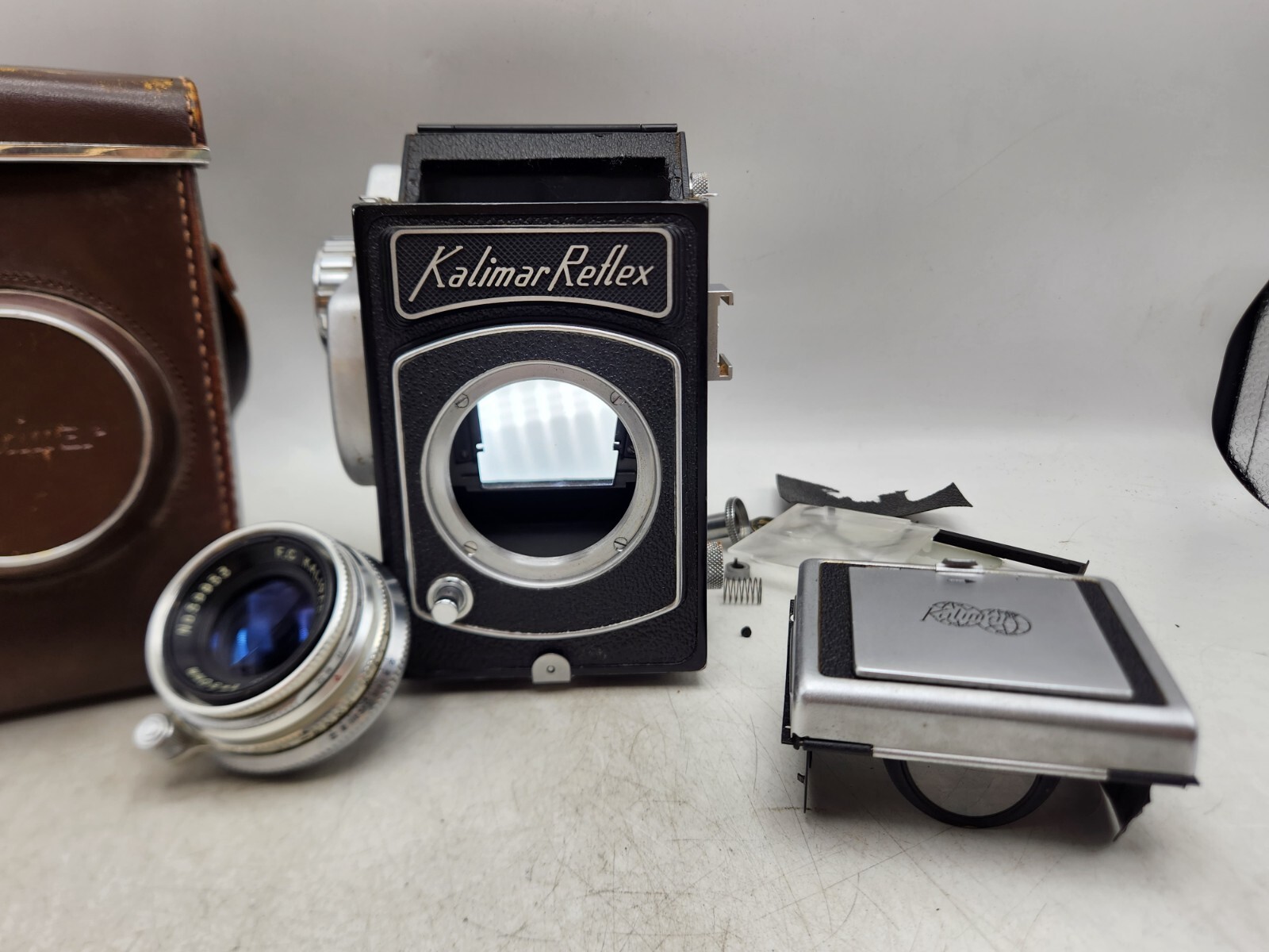 Vintage *READ* Kalimar Reflex Single Lens 6x6 SLR Camera - F.C Kaligar ...