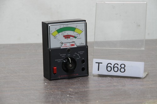 3M 701 MEGOHMMETER for CONTROL SURFACE - 0 to 10Mohm # T668 | eBay