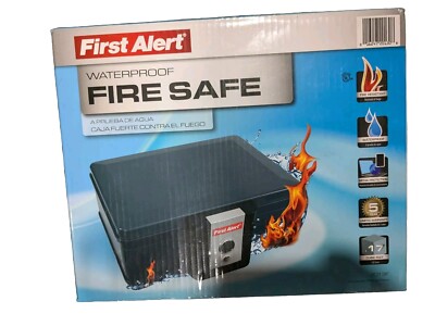 First Alert 2017F WATER AND FIRE PROTECTOR FILE CHEST, 0.19 CUBIC FEET ...