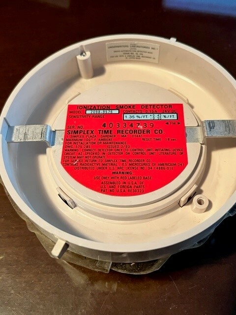 NEW SIMPLEX 2098-9576 ION / IONIZATION DET. HEAD (12 AVAILABLE, FREE ...