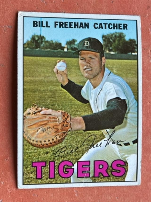 1967 TOPPS BILL FREEHAN TIGERS #48 EX SHIPS FREE IN NEW TOP LOADER | eBay