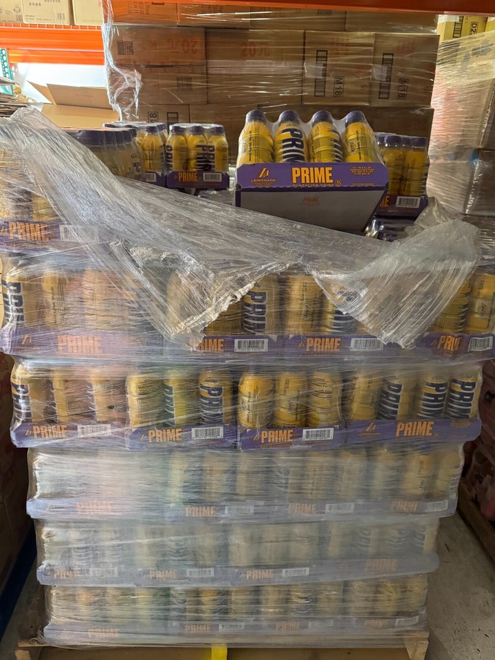 12 Pack - LA Lakers PRIME Hydration Drink NEW Limited Edition 16.9 oz ...