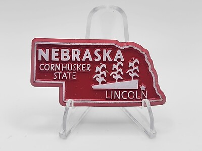 Nebraska Corn husker State Travel Refrigerator Magnet Lincoln | eBay
