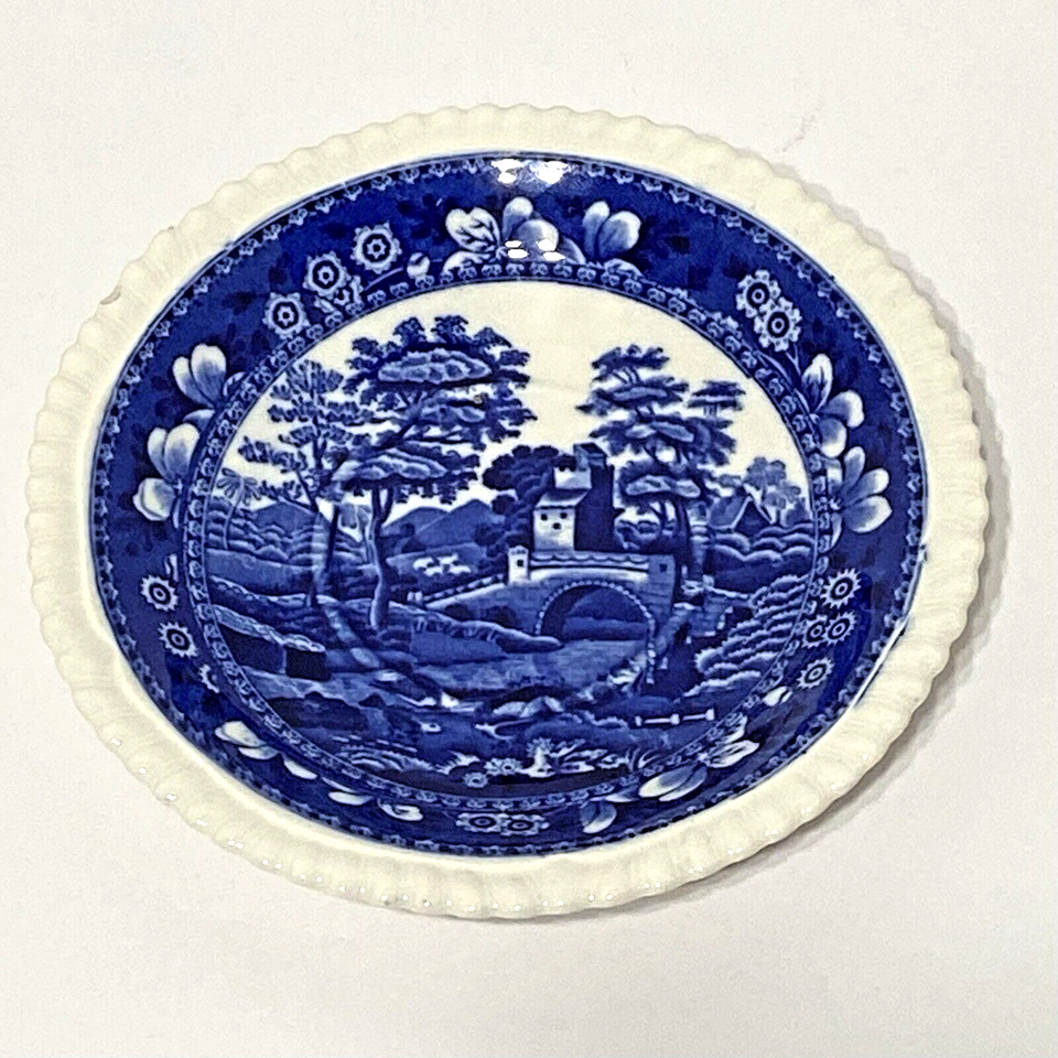 Vintage Copeland Spode Tower, Blue Cup and Saucer Set - Made in England ...