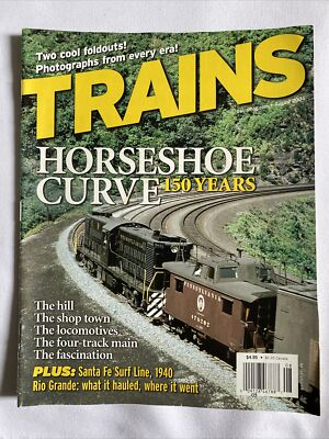 2004 August Trains Magazine Altoona Horseshoe Curve Most Unlikely Seen ...