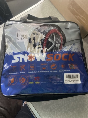 Snow Socks for Tires Alternative Traction Device for Cars SUV Size 72 ...