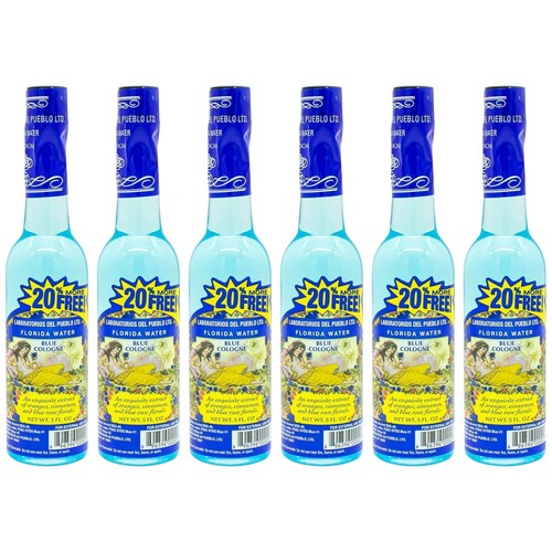 Florida Water Blue Cologne, 4.75oz. (Pack of 6) | eBay