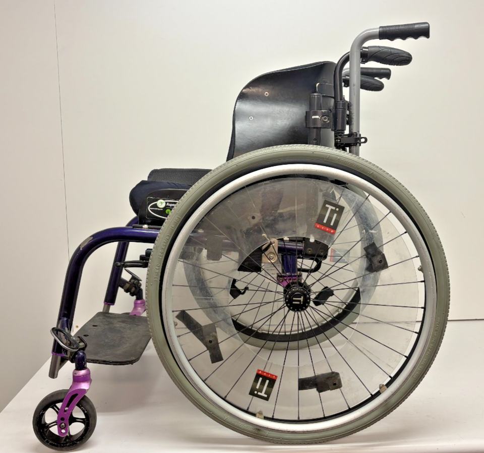 TiLite Titanium Manual Wheelchair 14" x 19" Seat Aspen Custom Seat ...