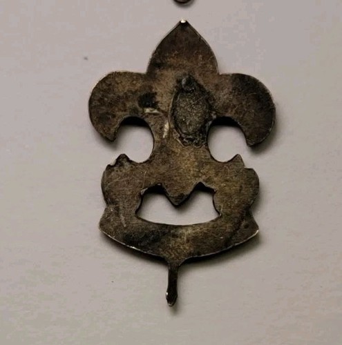 Vintage Boy Scout BSA Second Class Scout BE PREPARED Ribbon Pin Badge ...