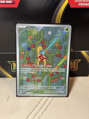 Pokemon TCG Shuckle Illustration Rare 136/132 Mega Evolution IR NM ...