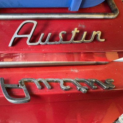Metal Austin classic car Badges Great Condition | eBay UK