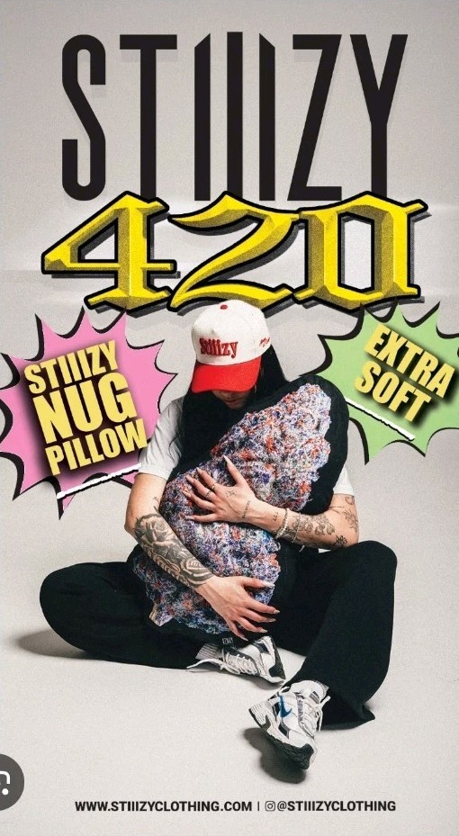 NEW STlllZY 420 NUG PILLOW! LIMITED EDITION! SOFT & FLUFFY, 420 ...