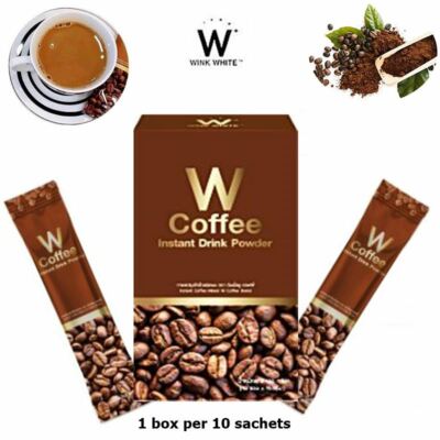 W Coffee by Wink White instant drink healthy arabica coffee fragrant ...