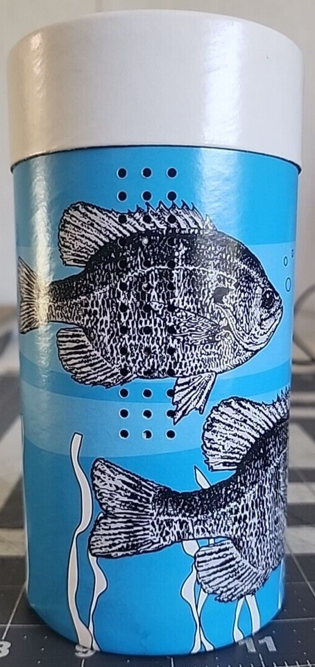 Vintage Cardboard Fish Live Bait Worm/ Cricket Container NOS CLEAN ...