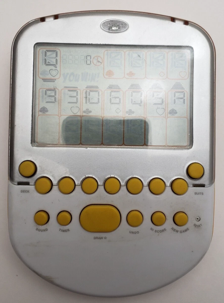 Radica Big Screen Solitaire Handheld Game