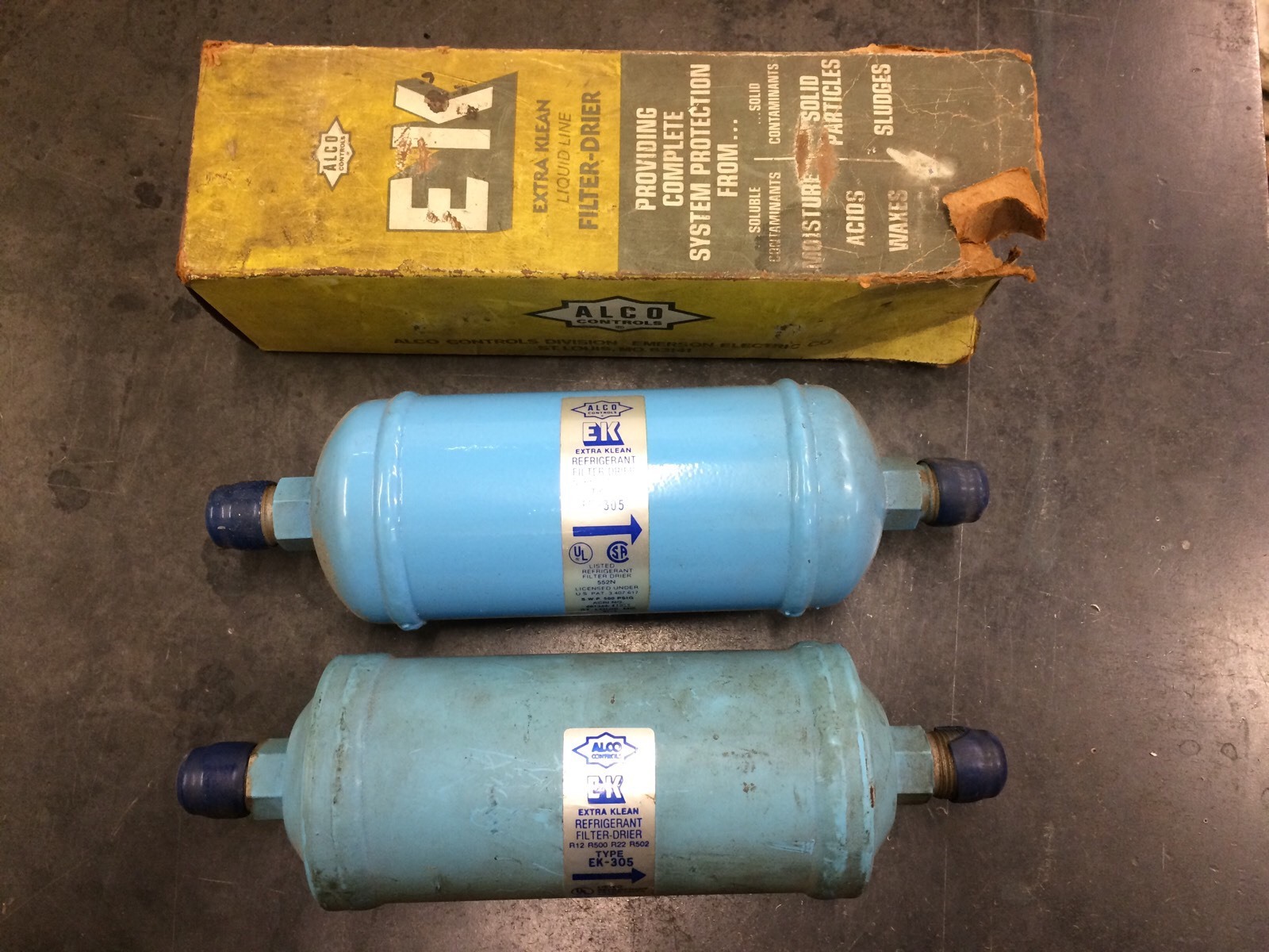 Lot Of Two Alco Extra Klean Liquid Line Filters Drier EK-305 | eBay