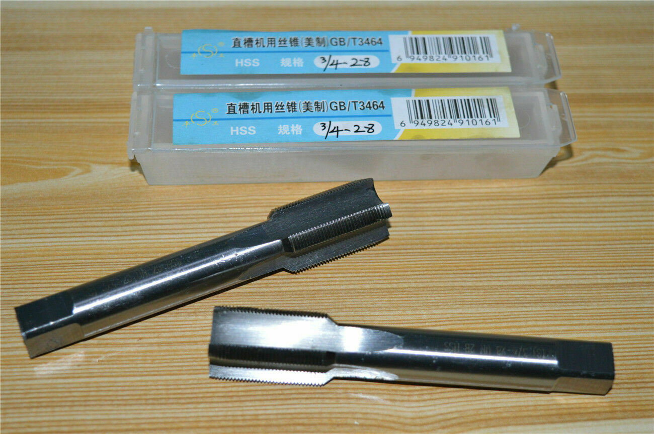 1pcs HSS Right Hand Tap 3/4"-28UN Taps Threading 3/4-28UN HSS | eBay