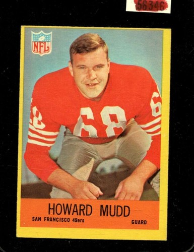 1967 PHILADELPHIA #175 HOWARD MUDD VGEX (RC) 49ERS *X58137 | eBay.de