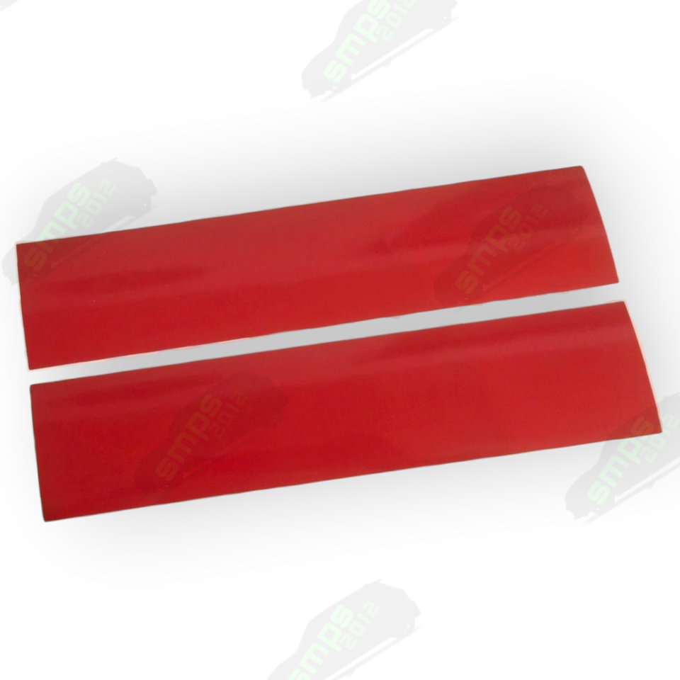 for MINI F56 F55 F57 Grille Crash V Bar Vinal Wrap Decal Gloss Red ...