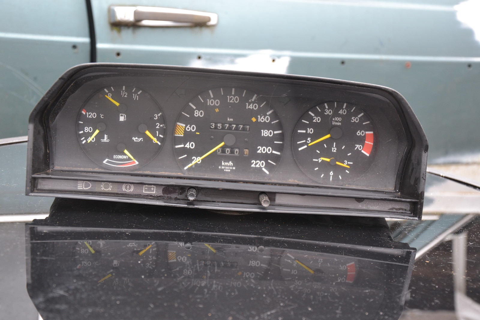 MERCEDES BENZ W201 190 190E Speedometer Instrument Cluster | eBay