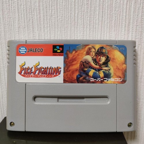 Nintendo Super Famicom SNES Fire Fighting Japanese Software Game | eBay