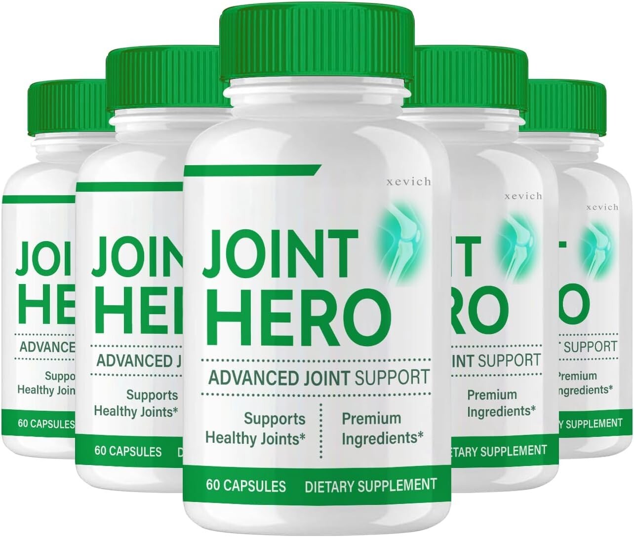 5 PACK Joint Hero Advanced Supplement Support Healthy Joints 300 ...