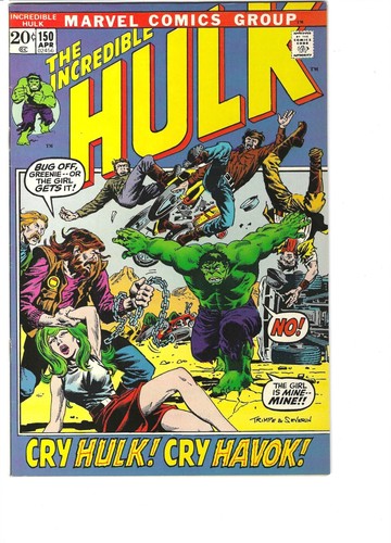 The Incredible Hulk #150 (Marvel Comics April 1972) NM- | eBay