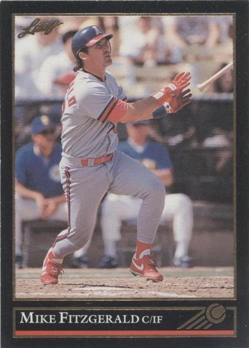 1992 Leaf - Mike Fitzgerald #371 Gold for sale online | eBay