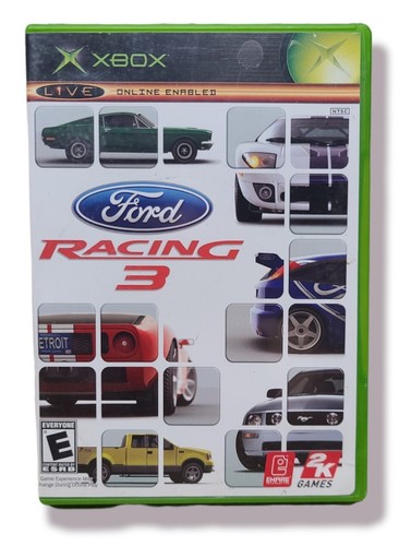 Ford Racing 3 (Microsoft Xbox, 2005) CIB complete Xbox video game ...