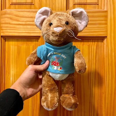 Build A Bear Mouse Plush With Have A Mice Day Shirt NWOT | eBay