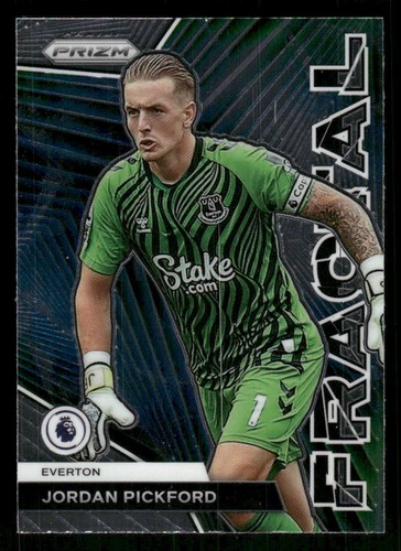 2022-23 Panini Prizm Premier League Jordan Pickford Fractal #16 Card | eBay