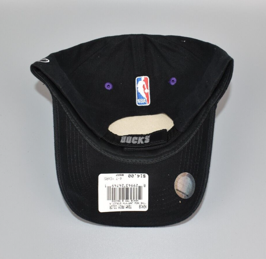 Milwaukee Bucks Reebok NBA YOUTH Strapback Cap Hat | eBay