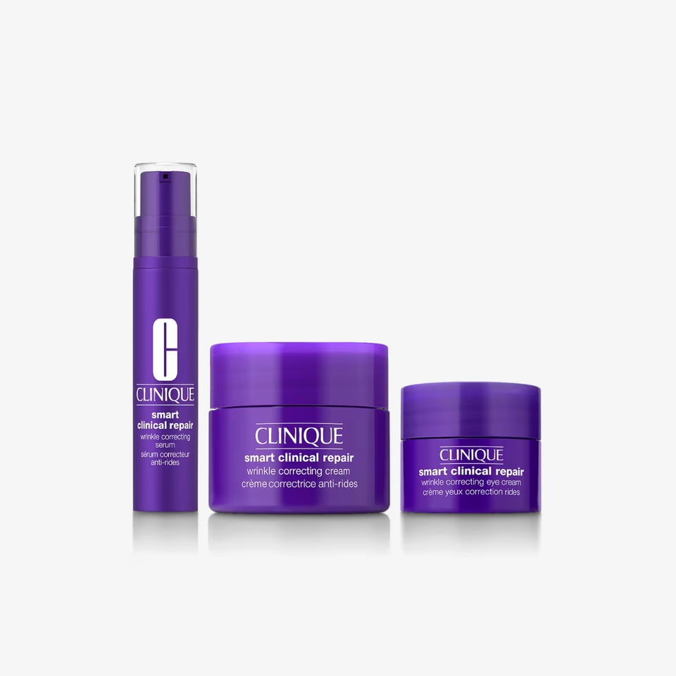 Clinique Anti-Aging Routine: Mini Smart Clinical Repair Skincare Set ...