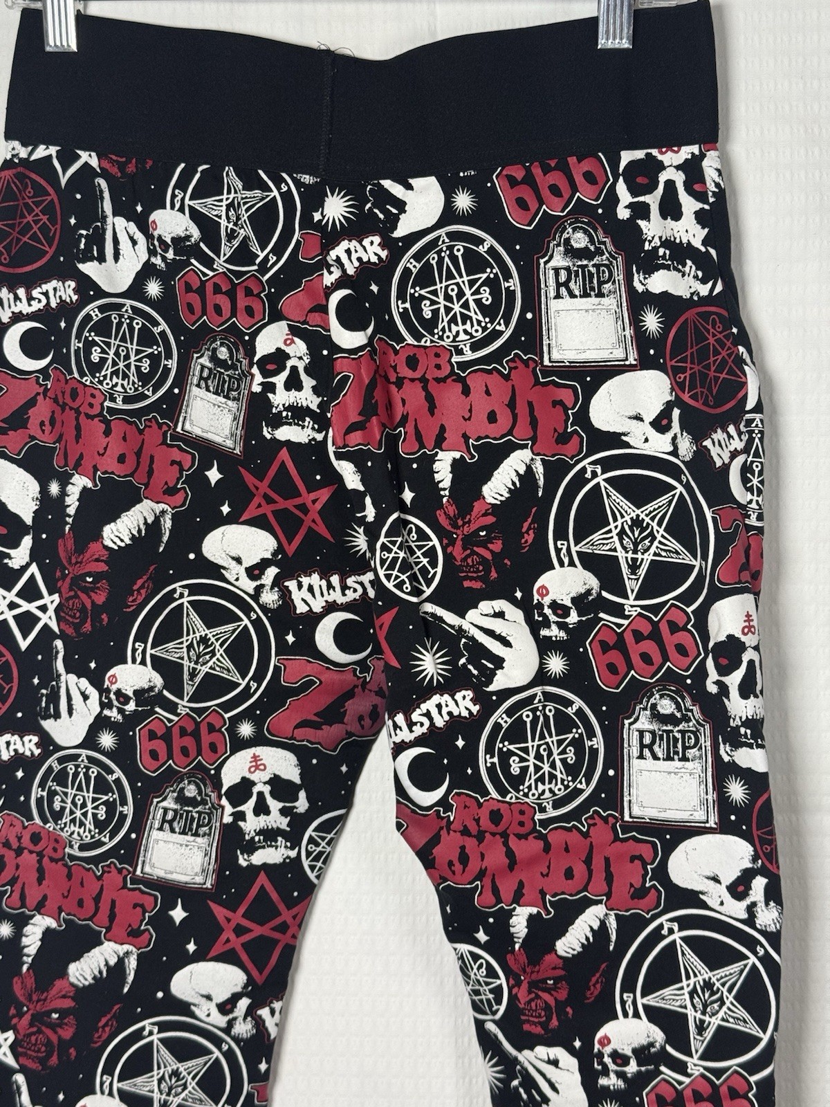 Killstar Rob Zombie Pentagram Leggings Pants M/L - Gem