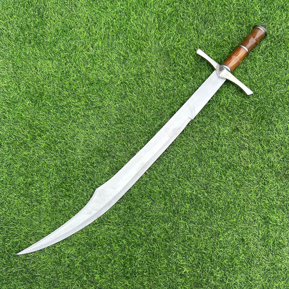 Custom Handmade J2 Steel Tactical Scimitar Sword Hunting Sword Camping ...