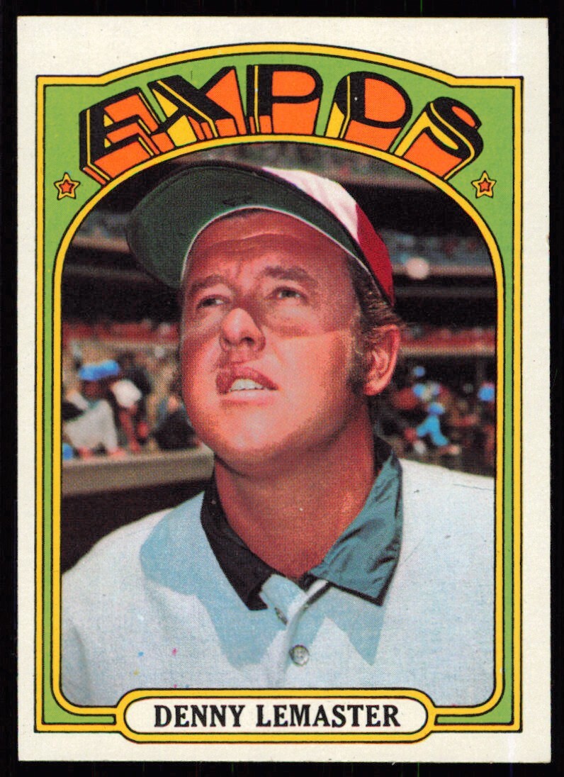 1972 Topps Denny Lemaster Montreal Expos #371 | eBay