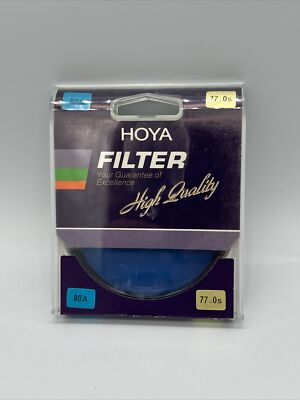 Hoya 77mm Multi-Coated HMC 80A 80-B 80-A 80-B Conversion Glass Lens ...