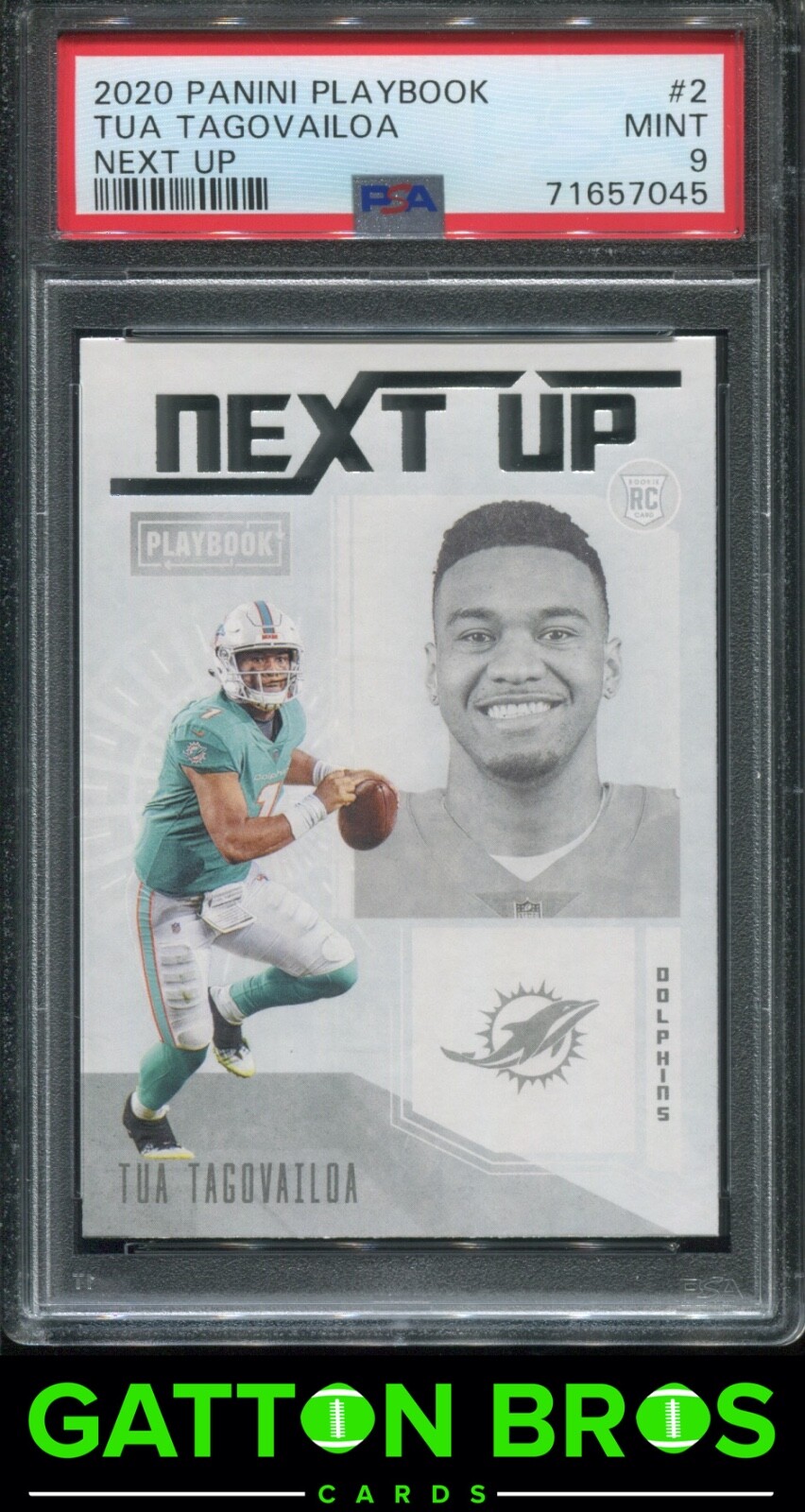 2020 Panini Playbook #2 Tua Tagovailoa Next Up PSA 9 MINT | eBay