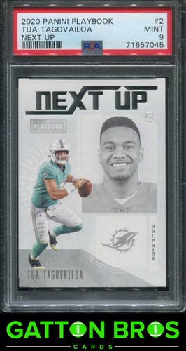 2020 Panini Playbook #2 Tua Tagovailoa Next Up PSA 9 MINT | eBay