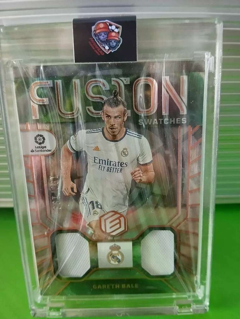 Gareth Bale Panini Fusion Jersey Patch Relict Real Madrid Matchworn | eBay