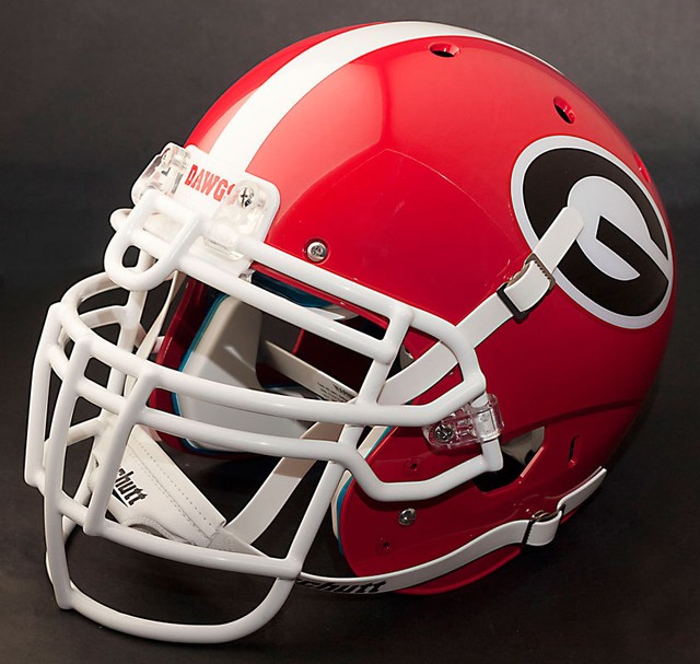 *CUSTOM* GEORGIA BULLDOGS NCAA Schutt XP Authentic GAMEDAY Football ...