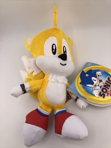 Sonic The Hedgehog Tails 9" Plush Toy Figure Jakks Pacific Sega NWT ...