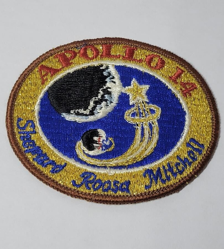 Apollo 14 NASA Souvenir PATCH Shepard Roosa Mitchell | eBay