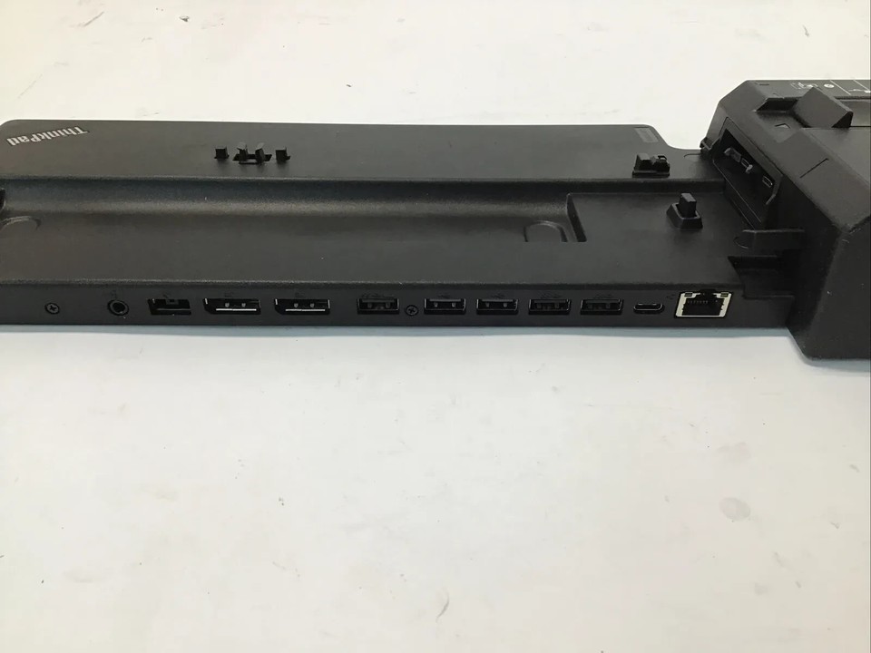LENOVO 40AJ THINKPAD ULTRA DOCKING STATION WITH 90W ORIGINAL CHARGER | eBay