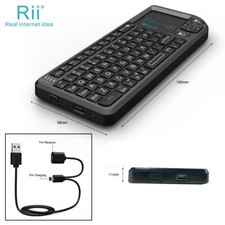 Rii K06 Mini Wireless RF 2.4ghz Touchpad Keyboard With Mouse PC Mac ...