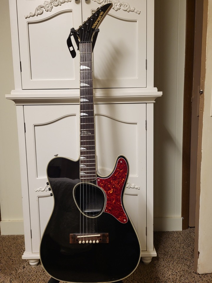 Kramer Vintage 80s KT-1 A/E 6 String Guitar | eBay