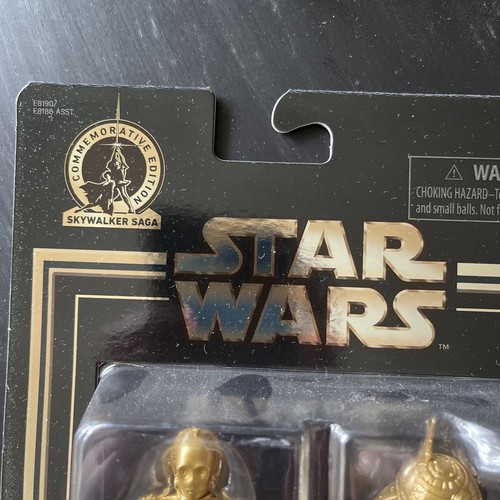 RARE STAR WARS-Skywalker Saga Commemorative Edition-Gold C-3PO ,R2-D2 ...