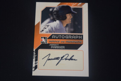 Jarrett Parker 2010-11 ITG Heroes And Prospects Autograph Signature ...