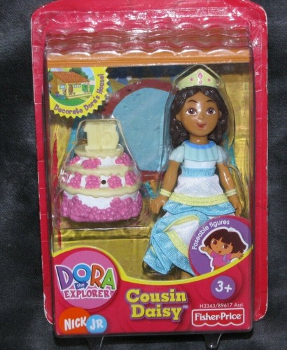 Dora The Explorer Cousin Daisy Marquez Quinceanera Figure Doll Figure ...